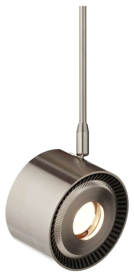 Tech Lighting ISO Head Track Lighting, Satin Nickel, 12" - Transitional ...