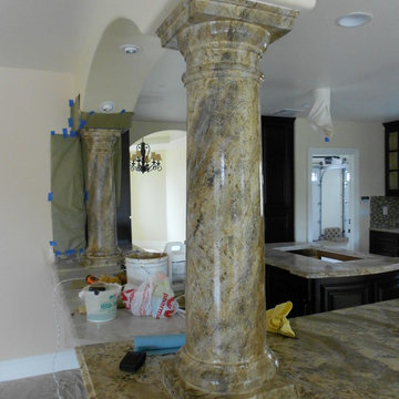 Faux Finish Columns - Photos & Ideas | Houzz