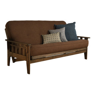 Sonora Frame, Rustic Walnut Finish - Craftsman - Futons - by Studio ...