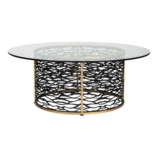 Kato Coffee Table - Havana Gold/Carbon - Contemporary - Outdoor Coffee ...