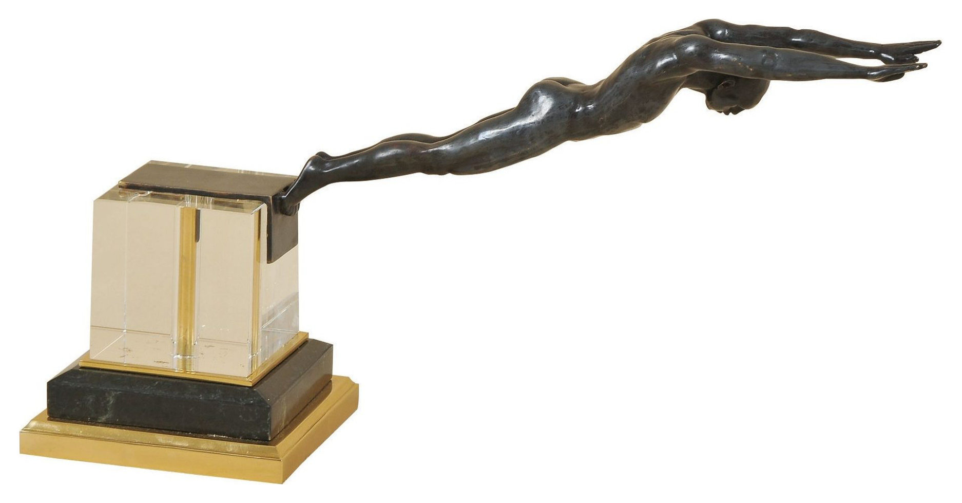 Diver Sculpture - Eclectic - Decorative Objects And Figurines - by ...