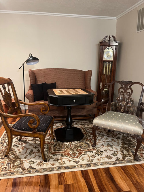 trying to make chairs match