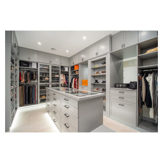 Grey Luxury Contemporary Closet - Transitional - Closet - Phoenix - by ...