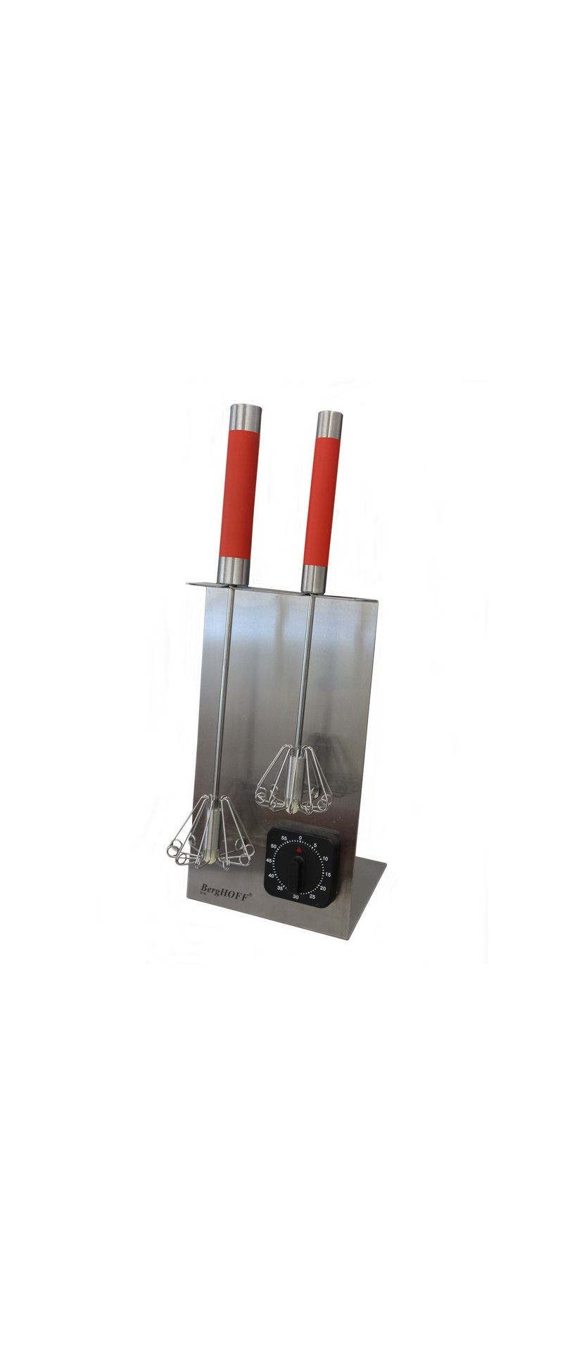 Whisk Stand & Timer Set, Red - Contemporary - Whisks - by BergHOFF ...