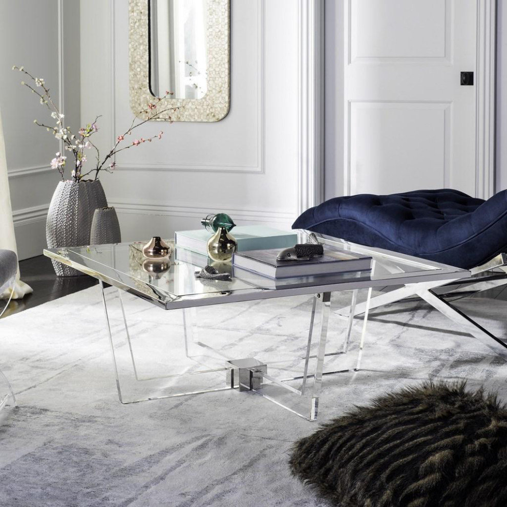 Helena Acrylic Coffee Table - Contemporary - Coffee Tables - by AED Luxury Home Decor | Houzz