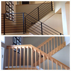 How to safely update a 1980s contemporary stair railing? | Houzz Forum