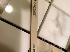 What Bostik QuartzLock2 grout with Calacatta Gold 2"x2" tile?