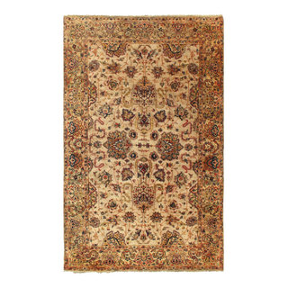 Indo Agra New Zealand Wool Rug 5'x8' - Traditional - Area Rugs - by ...