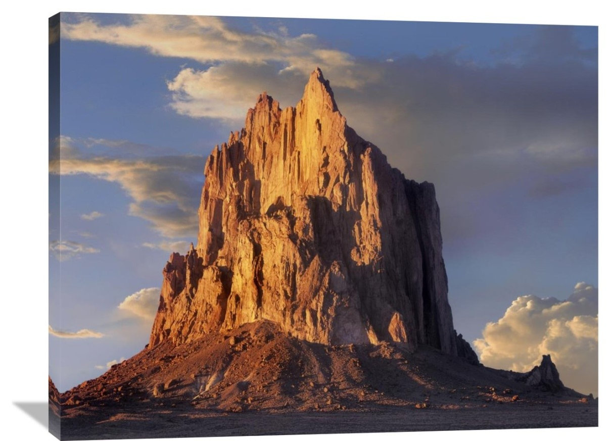 "Shiprock, The Basalt Core Of An Extinct Volcano, New Mexico" Artwork ...