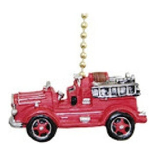 Vintage Fire Truck Fireman Ladder Firefighter Fan Pull - Ceiling Fan ...