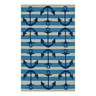 Dalyn Seaside SE9 Ocean Rug, 3'6"X5'6" - Beach Style - Area Rugs - by ...