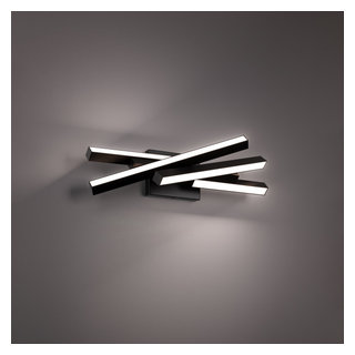 Parallax LED Bath, Black - Modern - Bathroom Vanity Lighting - by ...