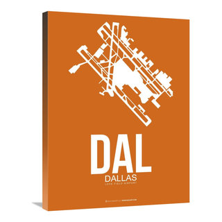 "DAL Dallas Poster 2" Fine Art Print, 24" x 32" - Modern - Prints And ...