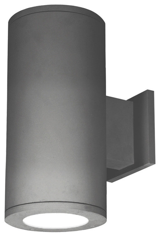 Tube Architectural 2 Light Wall Light, Graphite - Contemporary ...