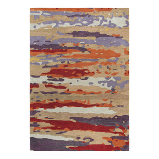 Rizzy Home CNP110 Connie Post Area Rug Multi, 5' x 8' - Contemporary ...