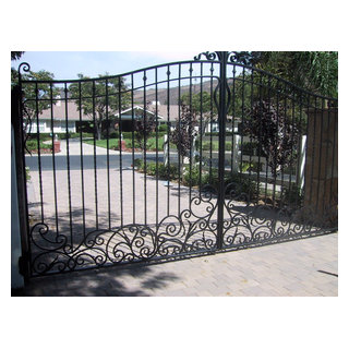 Driveway Gates - Mediterranean - Los Angeles - by Chapala Iron | Houzz