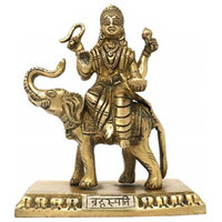 Idol Murti of Deity Brihaspati God Brass Statue Size: 8x6x3" 1.74 Kg ...