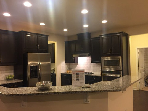 Kitchen counter-two tier vs flat