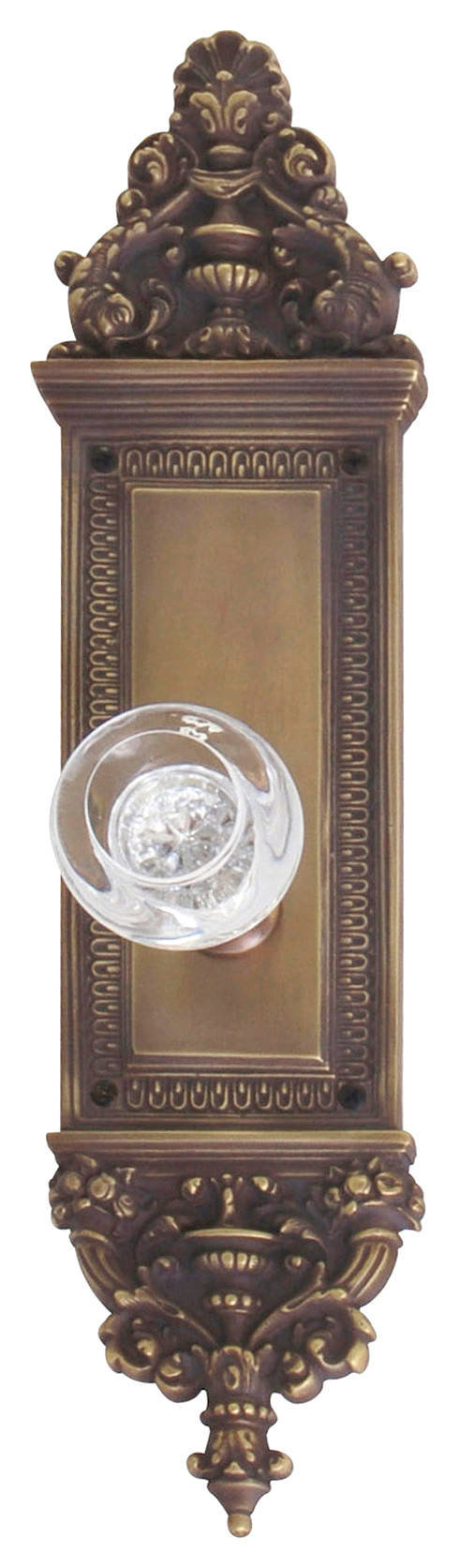 Apollo Door Set 3 5/8" X 14 3/4" - Victorian - Doorknobs - by BRASS ...