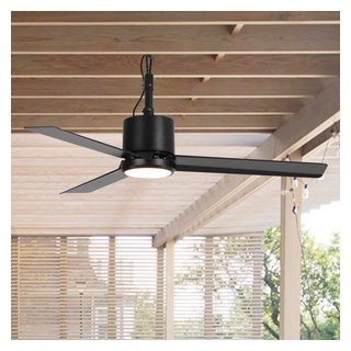 42-inch 3-Blade IP65 Outdoor Ceiling Fan with Light and Remote ...