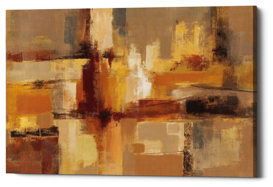 Epic Graffiti "Sandcastles" by Silvia Vassileva, Giclee Canvas Wall Art ...