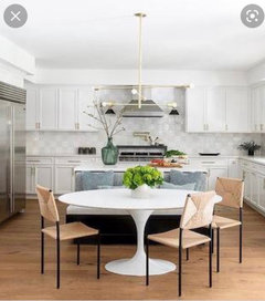 yay or nay - kitchen island WITH attached table height seating?