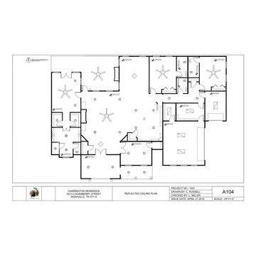 Residential Reflected Ceiling Plan Examples | Shelly Lighting