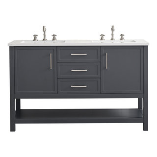 Arlo 54" Bathroom Vanity - Transitional - Bathroom Vanities And Sink ...