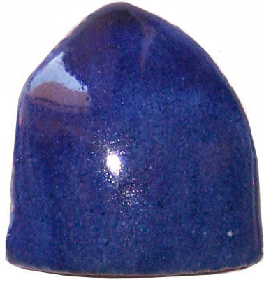 10 pcs Cobalt Blue Clay Talavera Quarter Round Beak, Size: 1" W x 1" L ...