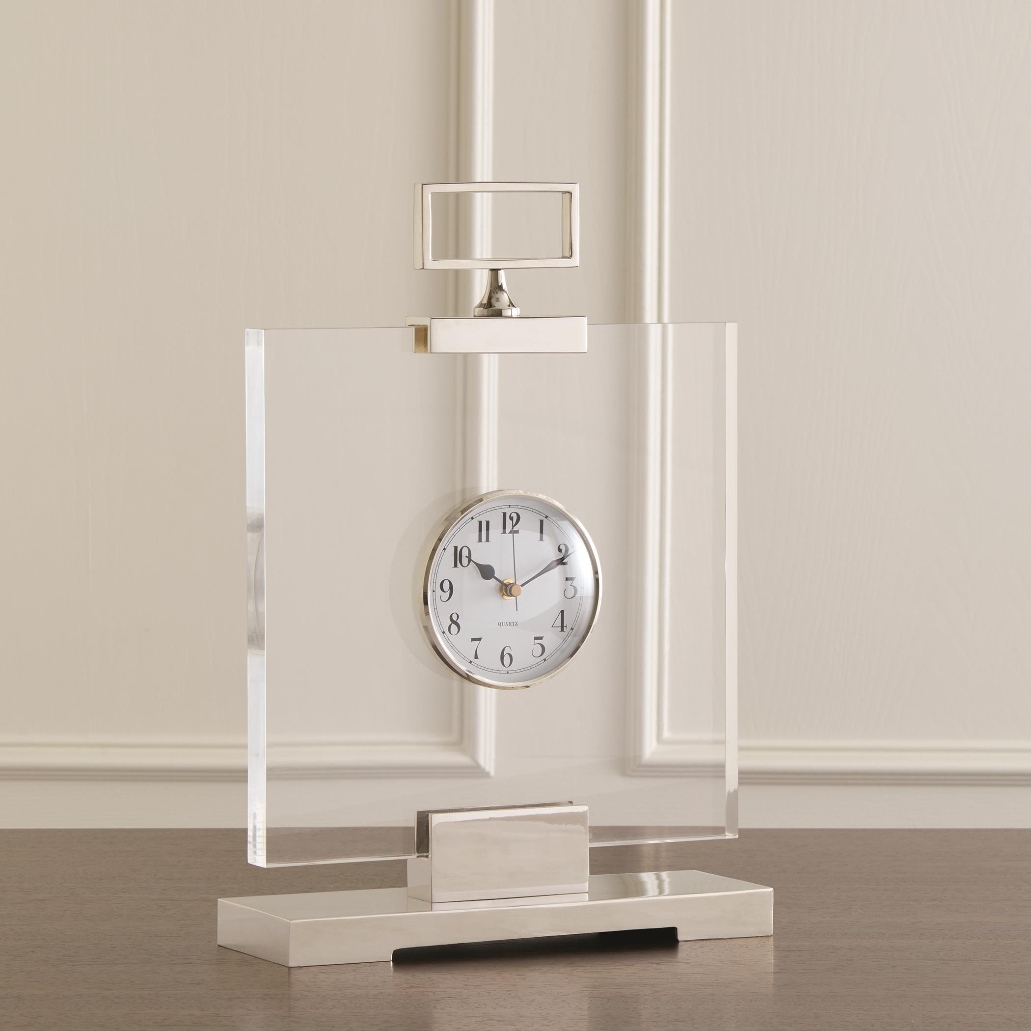 Block Clock - Contemporary - Desk And Mantel Clocks - by HedgeApple | Houzz