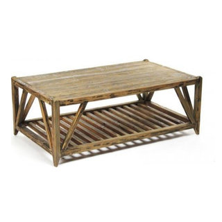 Mathis Collection Chestnut Coffee Table - Rustic - Coffee Tables - by ...