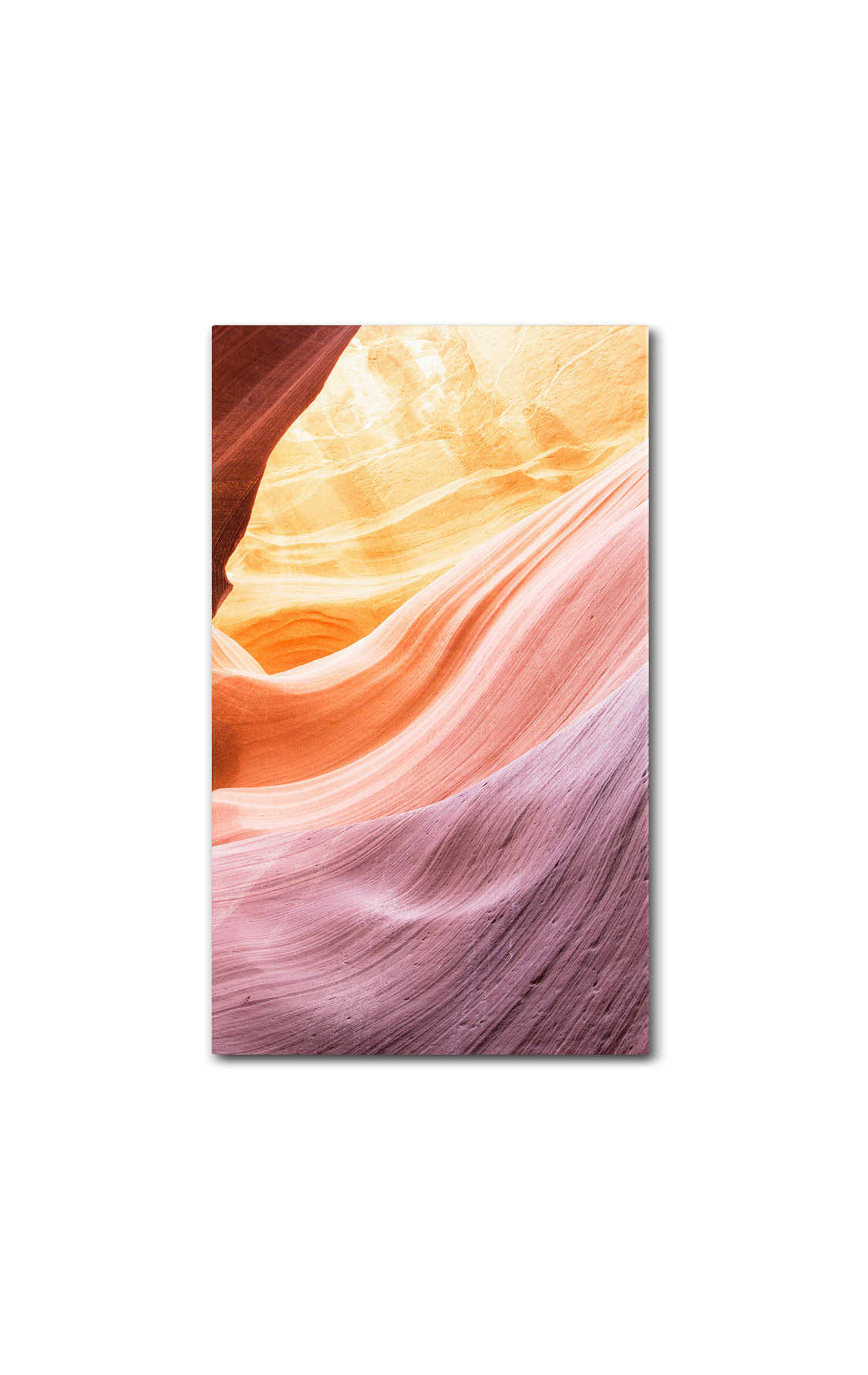 'Lower Wave II' Canvas Art by Moises Levy, 16" x 32" - Contemporary ...