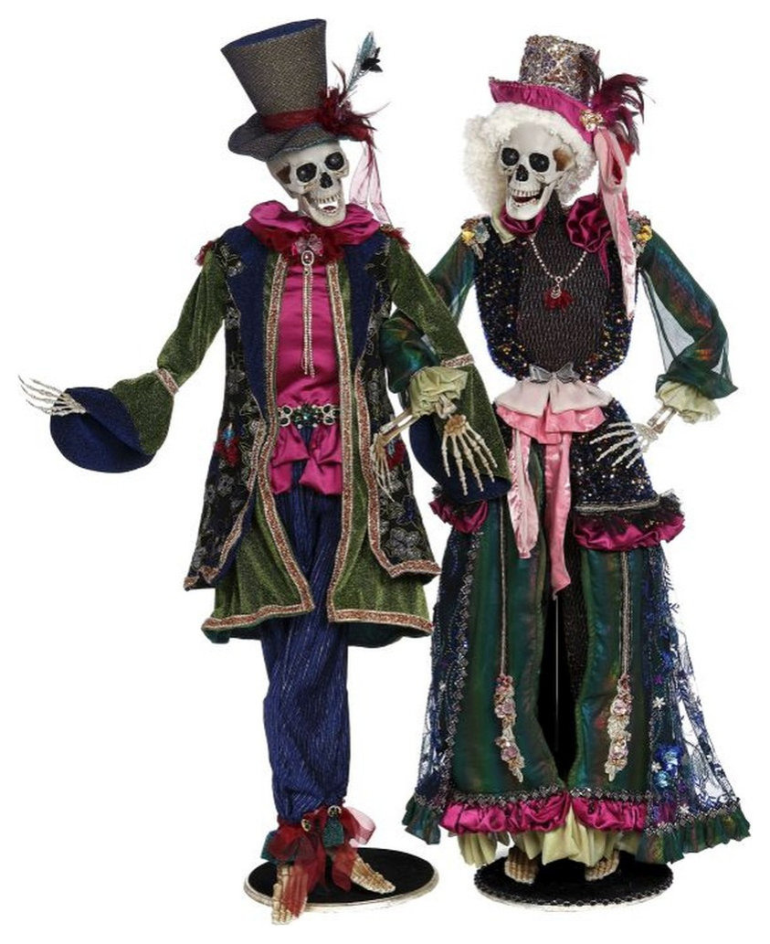 Mark Roberts 2020 Collection Peacock Skeleton, Assortment of 2 ...