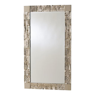 Pimlico Nickel Mirror - Contemporary - Wall Mirrors - by Lighting ...