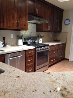 5 piece drawers versus slab