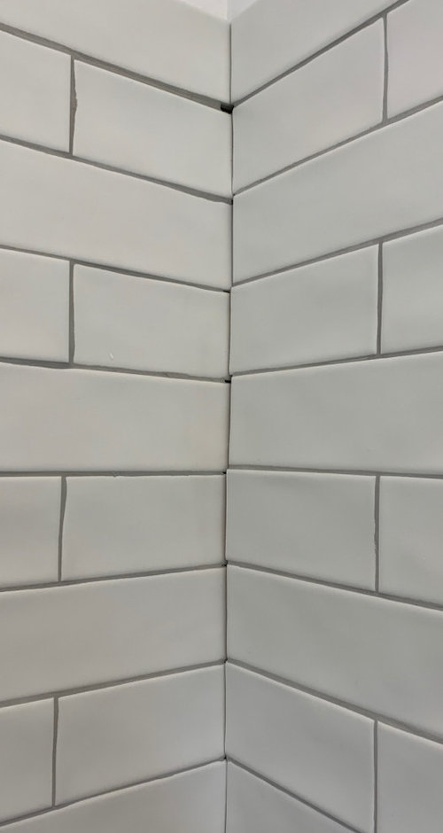 How to remedy poorly aligned tiles | Houzz AU