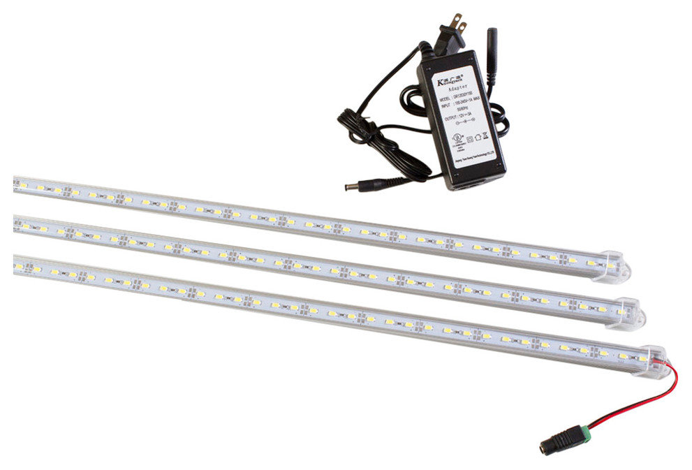 LEDUpdates 3 Piece 20 Inches Under Cabinet LED Light Linked with UL ...