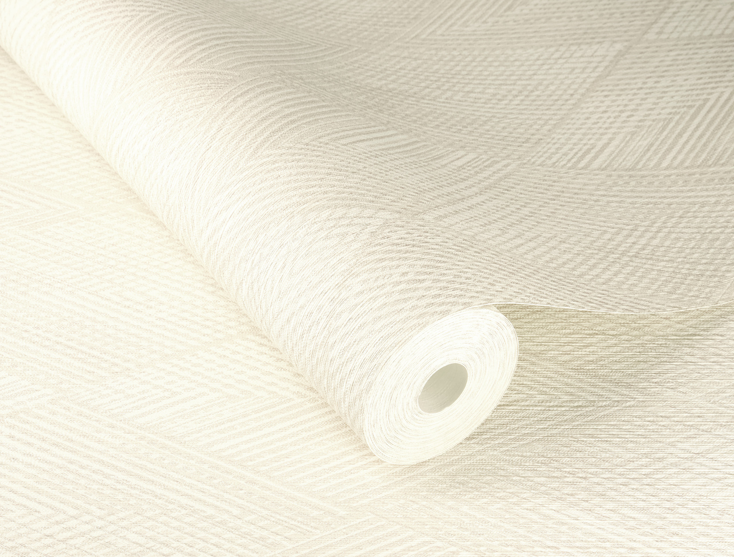 Playful Textured Geometric Wallpaper, Double Roll - Contemporary ...