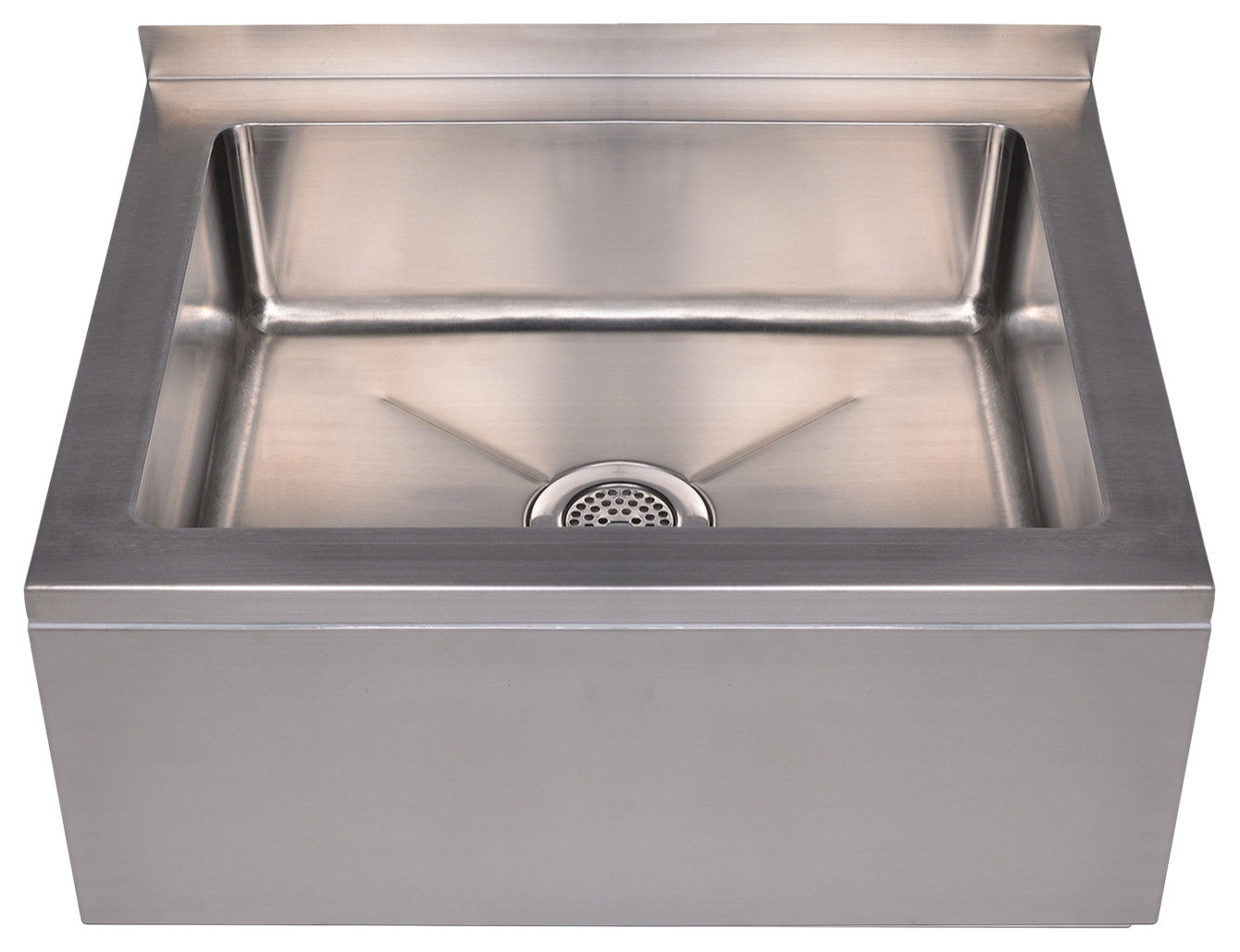 Noah's Collection Utility Single Bowl Wall Mount Mop Sink, Small ...