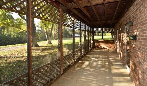 Backwards House. Walkout Basement in Front of House