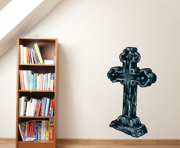 Tombstone Vinyl Wall Decal TombstoneUScolor002, 12 in. - Contemporary ...