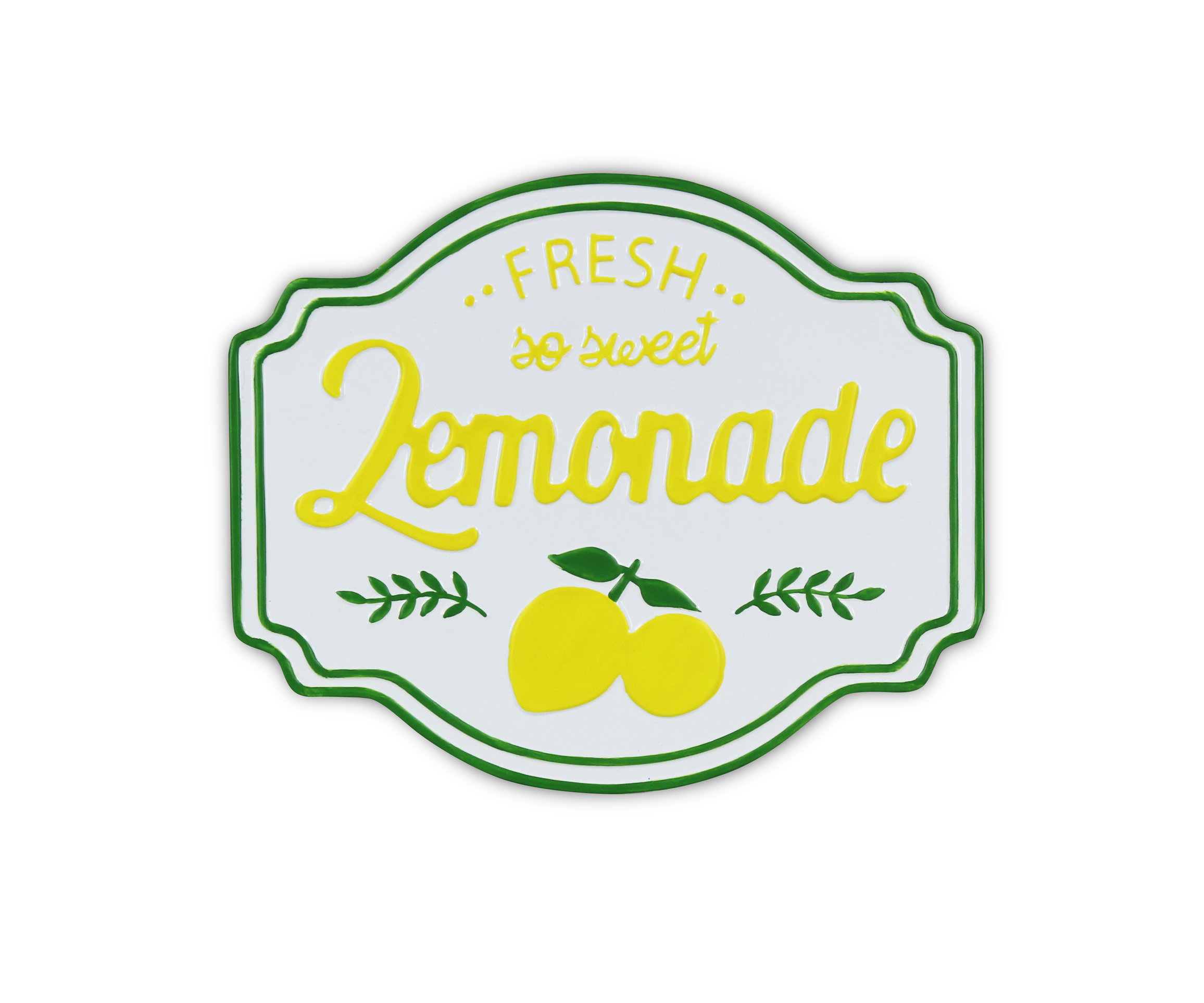 Maison Fresh Lemonade Metal Wall Sign - Farmhouse - Novelty Signs - by ...