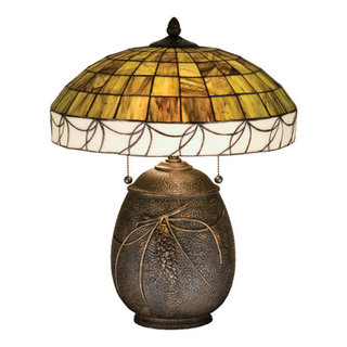 19 5"H Pine Needle Table Lamp - Rustic - Table Lamps - by ShopFreely ...