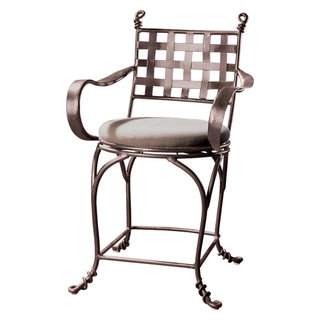 Vine Counter Height Stool, Set of 2 - Traditional - Bar Stools And ...