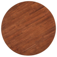 GDF Studio Canton Acacia Coffee Table, Mid-Century Modern Round Design ...