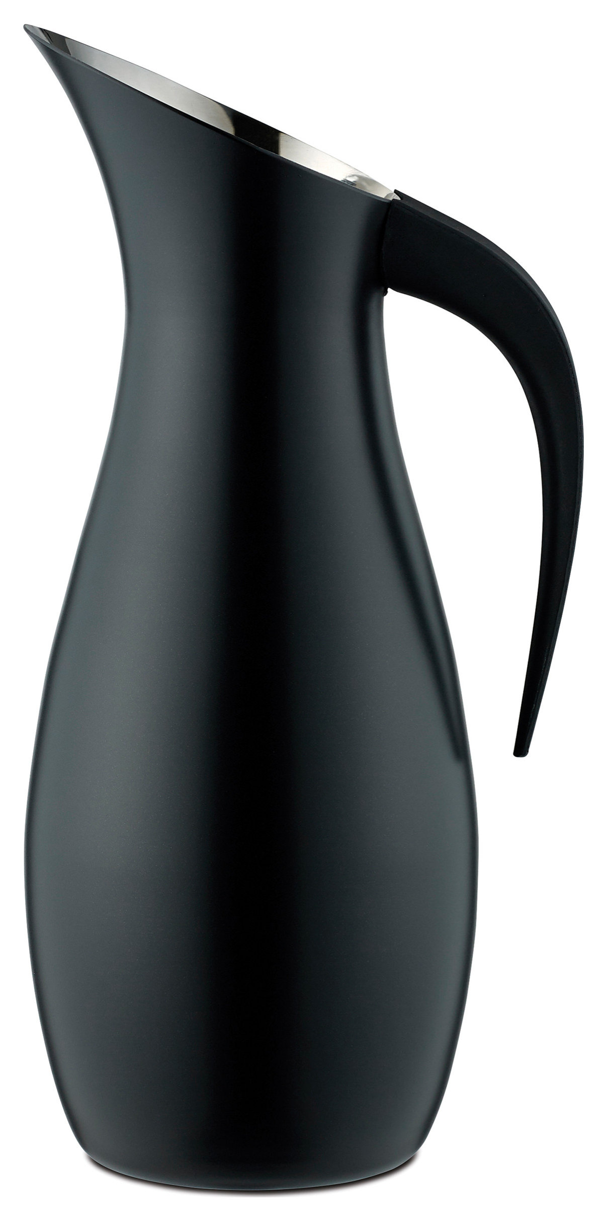 Nuance Black Stainless Steel 1.6 Liter Penguin Pitcher - Contemporary ...