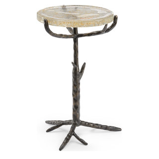 Bronze Twig Side Table - Rustic - Side Tables And End Tables - by ...
