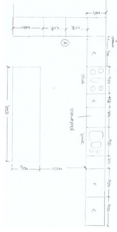 Sink and cooktop placement | Houzz AU