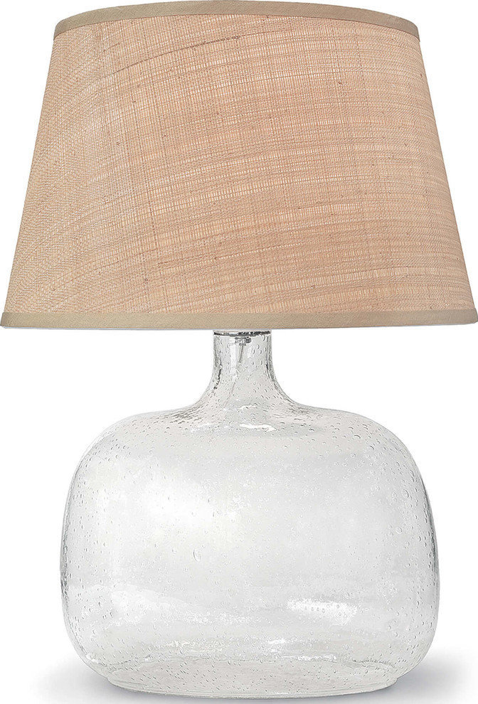 Seeded Oval Glass Table Lamp - Contemporary - Table Lamps - by ...