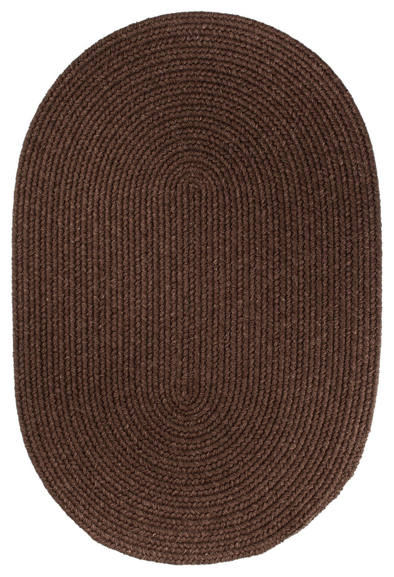 Pura Braided Wool Rug, 8' Round - Contemporary - Outdoor Rugs - by ...